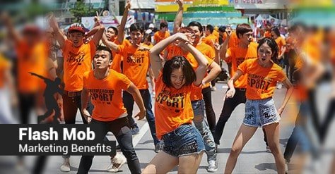 A Look At The Benefits Of Flash Mob Marketing | Grassroots Advertising Inc.